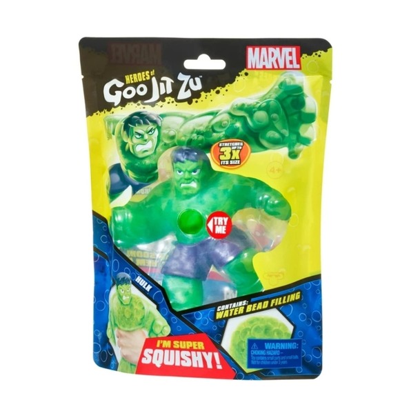 Marvel | Toys | Marvel Heroes Of Goo Jit Zu Hulk Super Squishy | Poshmark